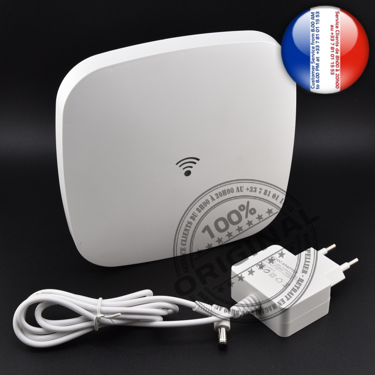 Mini Alarme Maison 4G MA-IV - Sécurisez Votre Domicile Sans Fil